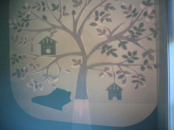 Tree Mural Tutorial | Just a Girl Blog